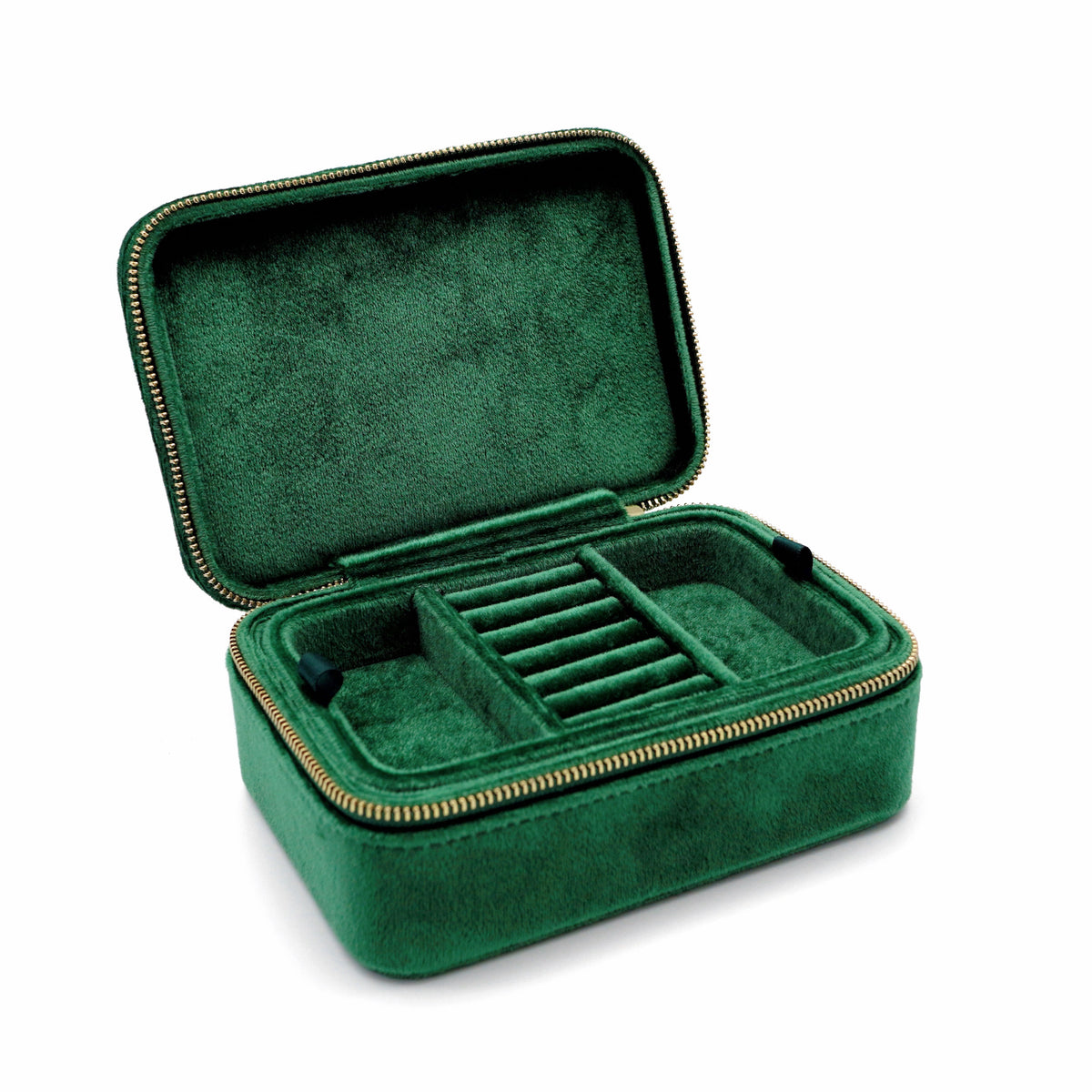 EMERALD GREEN VELVET LAYER JEWEL BOX – SEOUL & LUX